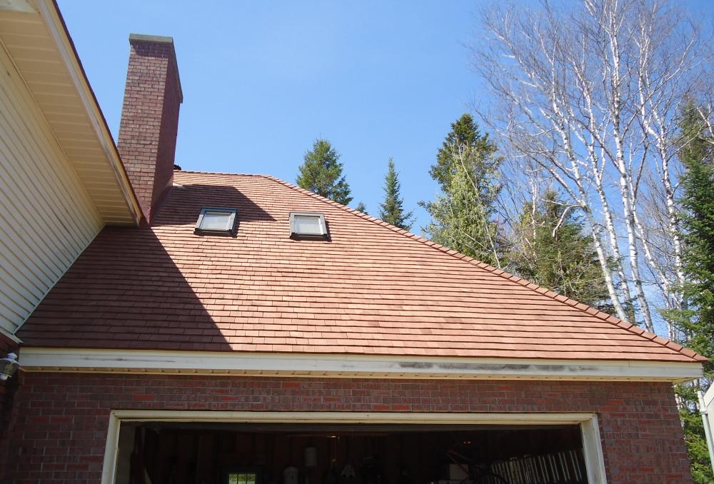 Waska's photo galleries of finished cedar homes